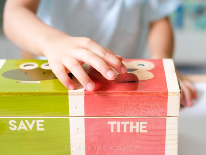 Introducing the Concept of Tithing to Kids | Sheena Loves Sunsets