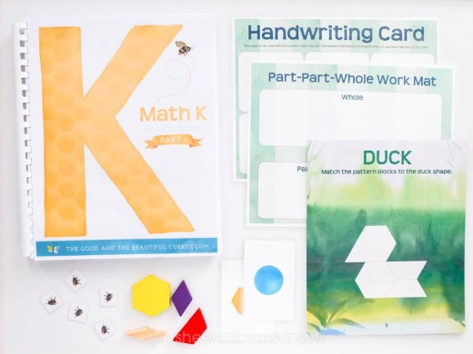 The Good and The Beautiful Level K Math: Curriculum Review