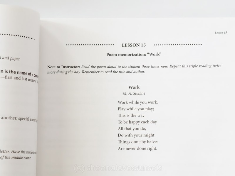 First Language Lessons for the Well-Trained Mind (Curriculum Review)